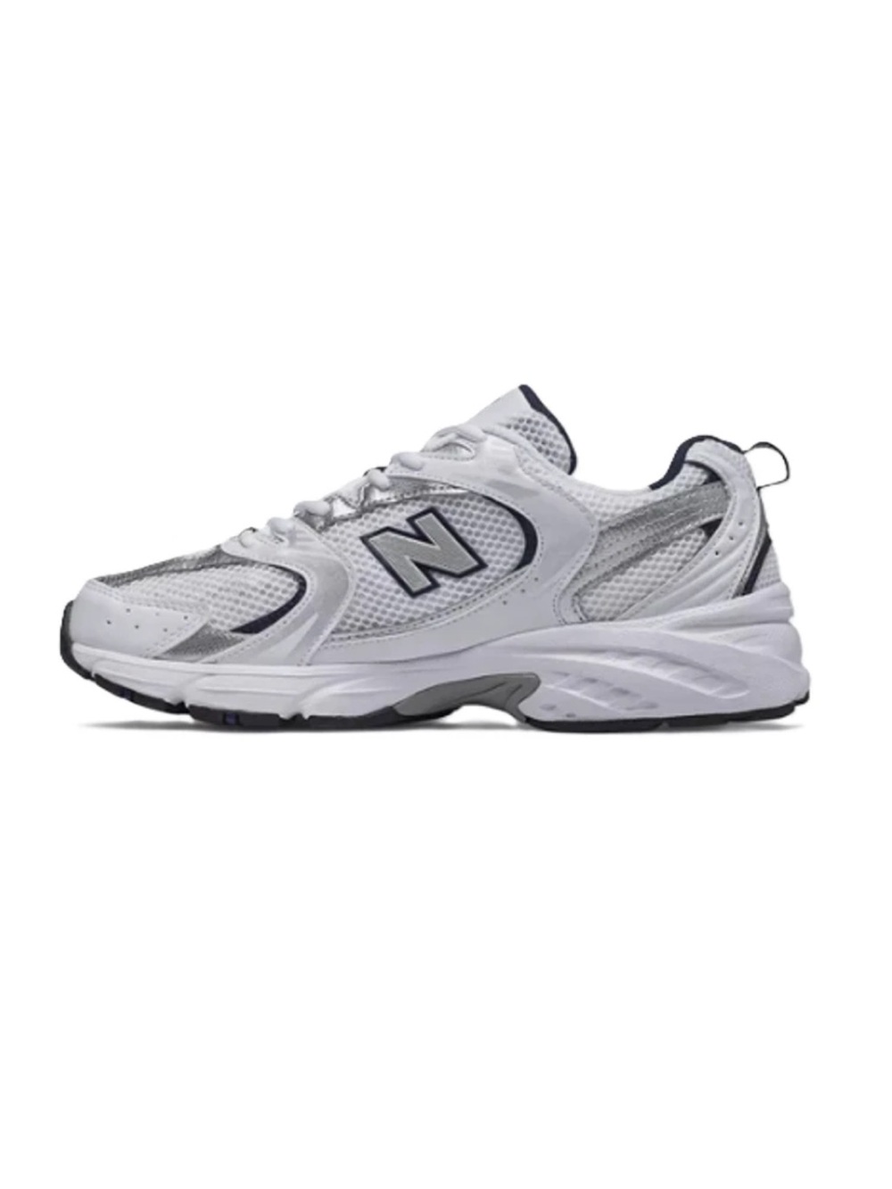 New Balance | Shoes | New Balance 53 White Silver Navy Mr530sg New 00 ...